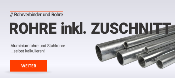 Rohre | Stahlrohre und Alurohre günstig online kaufen